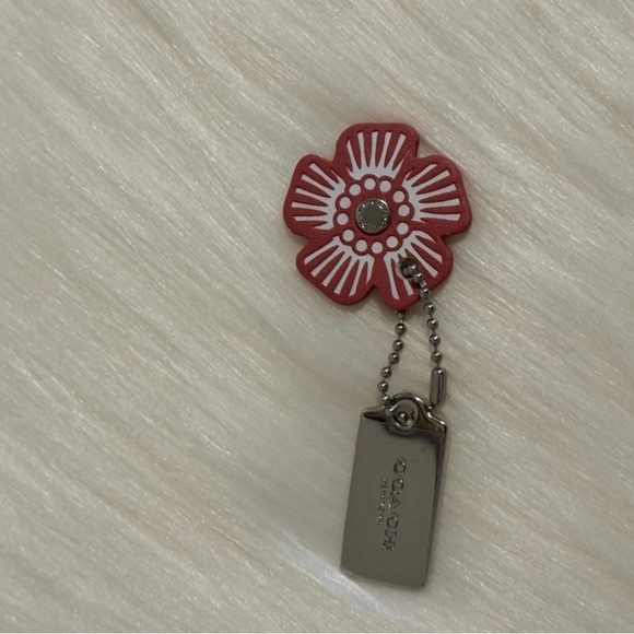 Coach | Accessories | Coach Tea Rose Charm Hangtag | Poshmark